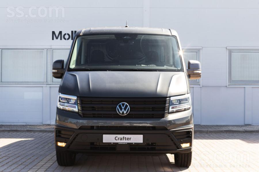 Pelēks Volkswagen Crafter 2026 Ventspils, ar dzinēja tilpumu 2.00 L un nobraukumu 0 tūkst. km par 62500 €, foto 4 vietnē AUTOMOTO.COM.LV