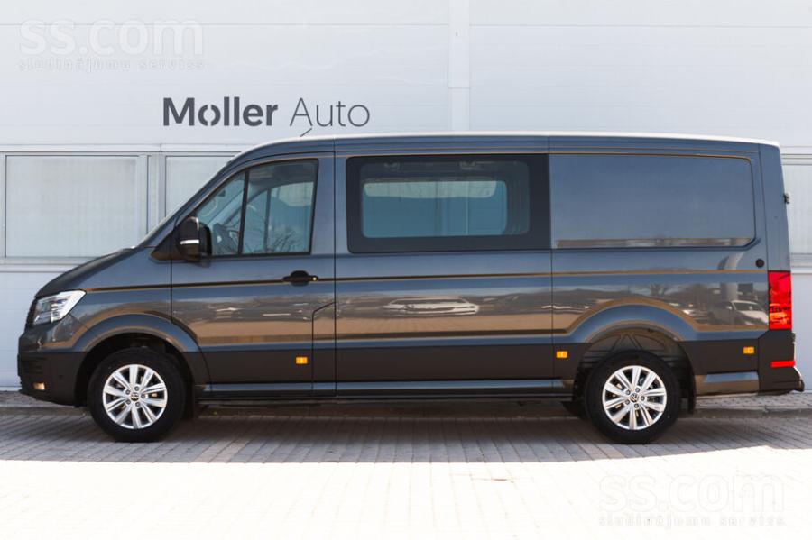 Pelēks Volkswagen Crafter 2026 Ventspils, ar dzinēja tilpumu 2.00 L un nobraukumu 0 tūkst. km par 62500 €, foto 5 vietnē AUTOMOTO.COM.LV