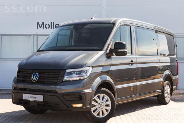 Pelēks Volkswagen Crafter 2026 Ventspils, ar dzinēja tilpumu 2.00 L un nobraukumu 0 tūkst. km par 62500 €, foto 5 vietnē AUTOMOTO.COM.LV
