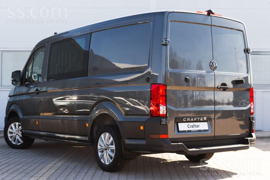 Pelēks Volkswagen Crafter 2026 Ventspils, ar dzinēja tilpumu 2.00 L un nobraukumu 0 tūkst. km par 62500 €, foto 7 vietnē AUTOMOTO.COM.LV