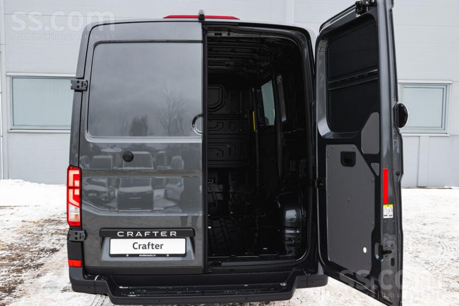 Pelēks Volkswagen Crafter 2026 Ventspils, ar dzinēja tilpumu 2.00 L un nobraukumu 0 tūkst. km par 62500 €, foto 19 vietnē AUTOMOTO.COM.LV
