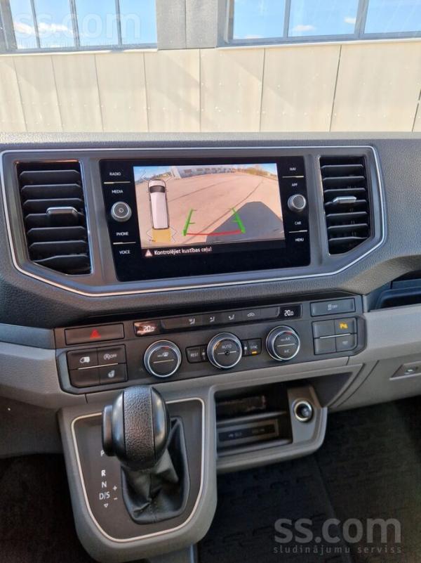 Pelēks Volkswagen Crafter 2021 Rīga, ar dzinēja tilpumu 2.00 L un nobraukumu 310 tūkst. km par 19950 €, foto 7 vietnē AUTOMOTO.COM.LV