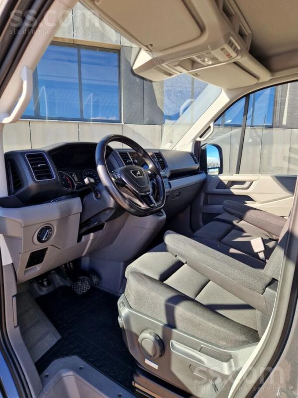 Pelēks Volkswagen Crafter 2021 Rīga, ar dzinēja tilpumu 2.00 L un nobraukumu 310 tūkst. km par 19950 €, foto 9 vietnē AUTOMOTO.COM.LV