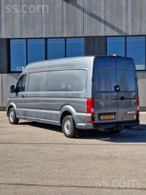 Pelēks Volkswagen Crafter 2021 Rīga, ar dzinēja tilpumu 2.00 L un nobraukumu 310 tūkst. km par 19950 €, foto 12 vietnē AUTOMOTO.COM.LV