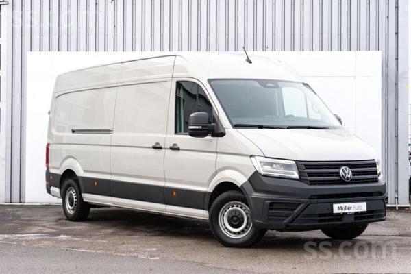 Pelēks Volkswagen Crafter 2025 Rīga, ar dzinēja tilpumu 2.00 L un nobraukumu 31 tūkst. km par 39000 €, foto 2 vietnē AUTOMOTO.COM.LV