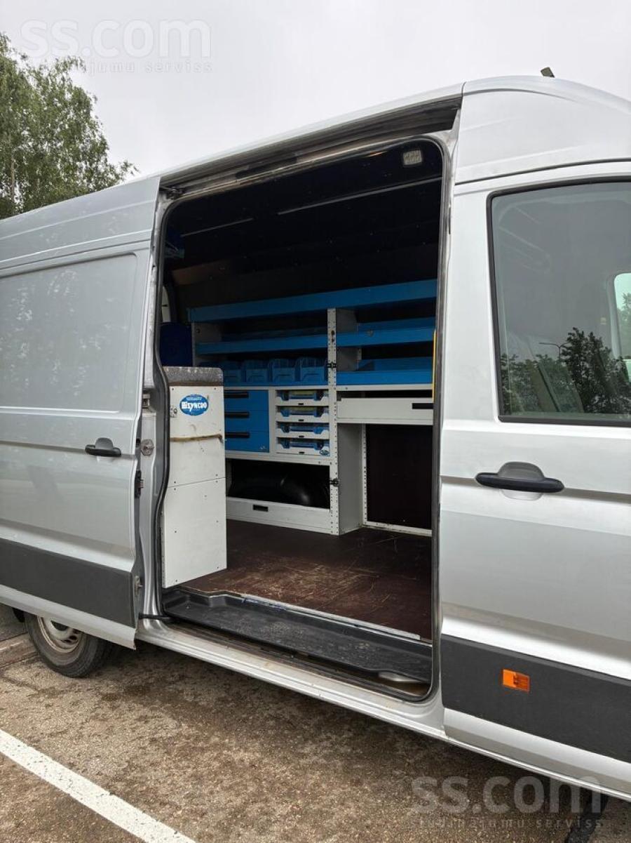 Volkswagen Crafter 2019 in Riga, with an engine capacity of 2.00 L and mileage of 134 thousand km for 20200 €, photo 16 on AUTOMOTO.COM.LV