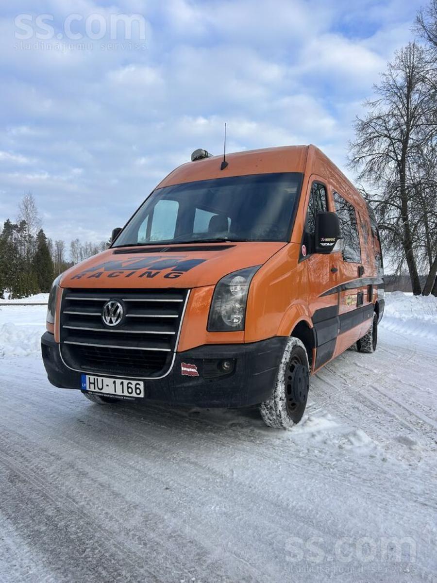 Oranžs Volkswagen Crafter 2007 Jelgava, ar dzinēja tilpumu 2.50 L un nobraukumu 301 tūkst. km par 11350 €, foto 1 vietnē AUTOMOTO.COM.LV