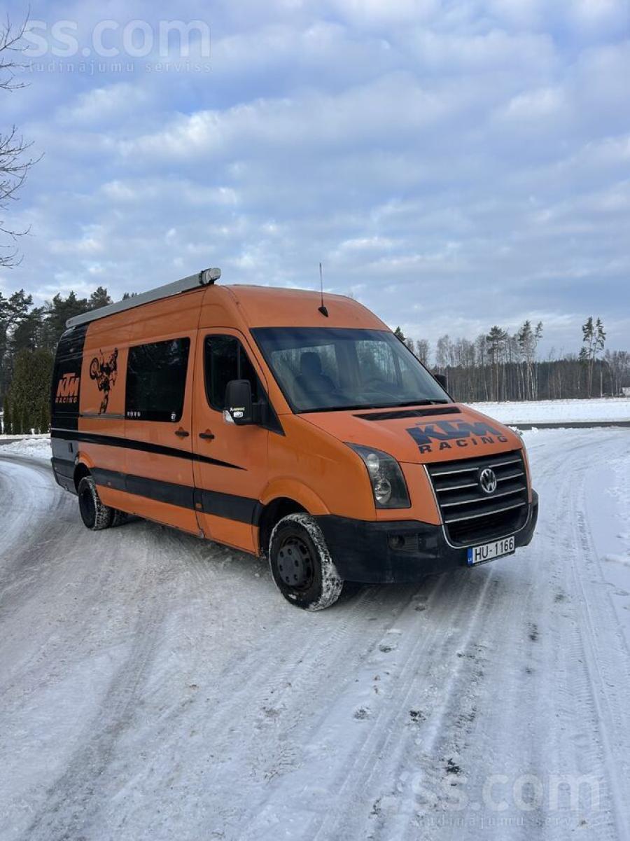 Oranžs Volkswagen Crafter 2007 Jelgava, ar dzinēja tilpumu 2.50 L un nobraukumu 301 tūkst. km par 11350 €, foto 4 vietnē AUTOMOTO.COM.LV