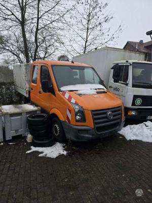 Orange Volkswagen Crafter 2010 in Panevezys, with an engine capacity of 2.46 L and mileage of 160 thousand km for 5200 €, photo  on AUTOMOTO.COM.LV