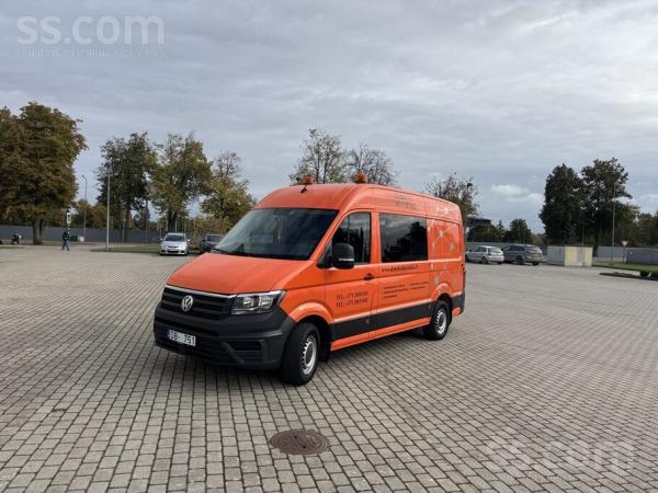 Oranžs Volkswagen Crafter 2017 Dobele, ar dzinēja tilpumu 2.00 L un nobraukumu 128 tūkst. km par 19965 €, foto 1 vietnē AUTOMOTO.COM.LV