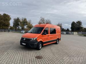 Orange Volkswagen Crafter 2017 in Dobele, with an engine capacity of 2.00 L and mileage of 128 thousand km for 19965 €, photo  on AUTOMOTO.COM.LV