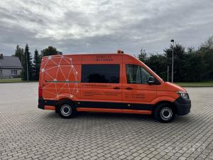 Orange Volkswagen Crafter 2017 in Dobele, with an engine capacity of 2.00 L and mileage of 128 thousand km for 19965 €, photo 5 on AUTOMOTO.COM.LV
