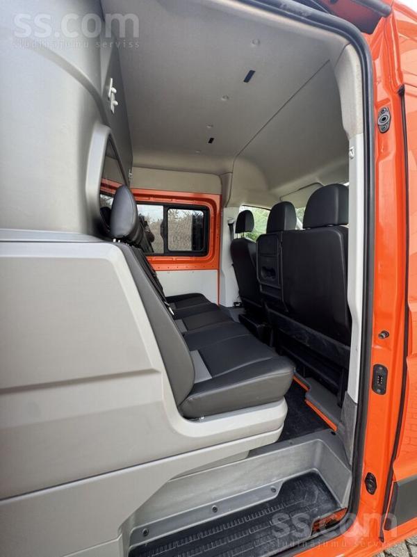 Oranžs Volkswagen Crafter 2017 Dobele, ar dzinēja tilpumu 2.00 L un nobraukumu 128 tūkst. km par 19965 €, foto 7 vietnē AUTOMOTO.COM.LV