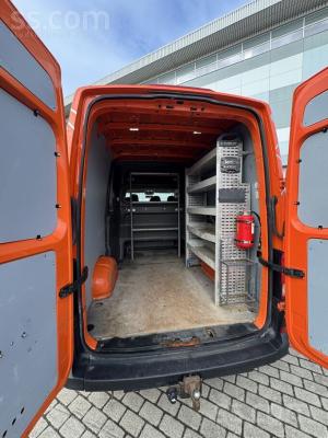 Orange Volkswagen Crafter 2017 in Dobele, with an engine capacity of 2.00 L and mileage of 128 thousand km for 19965 €, photo 16 on AUTOMOTO.COM.LV
