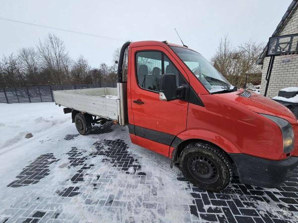 Sarkans Volkswagen Crafter 2008 Prienai, ar dzinēja tilpumu 2.50 L un nobraukumu 443 tūkst. km par 4800 €, foto 3 vietnē AUTOMOTO.COM.LV