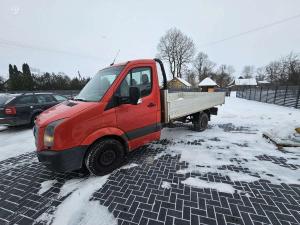 Red Volkswagen Crafter 2008 in Prienai, with an engine capacity of 2.50 L and mileage of 443 thousand km for 4800 €, photo 6 on AUTOMOTO.COM.LV