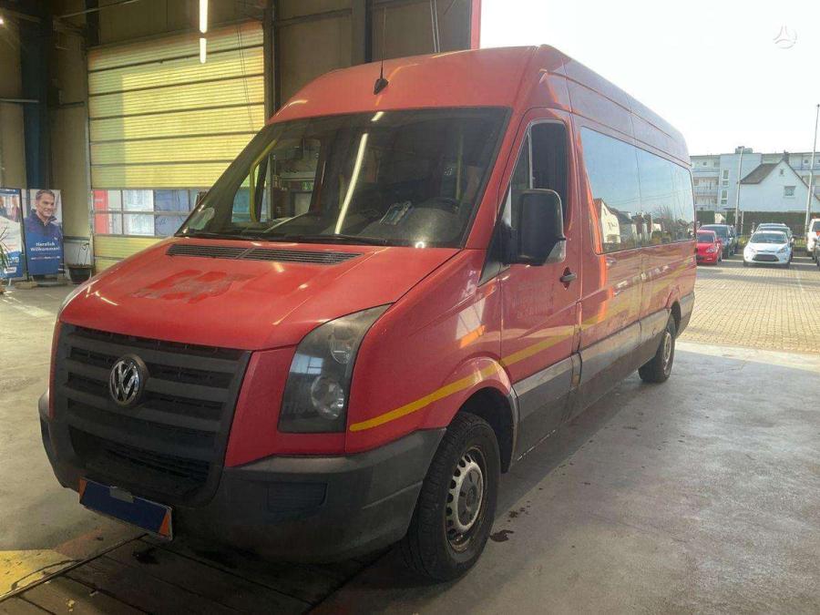 Sarkans Volkswagen Crafter 2010 Tauragė, ar dzinēja tilpumu 2.46 L un nobraukumu 611 tūkst. km par 3800 €, foto 1 vietnē AUTOMOTO.COM.LV