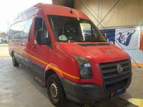 Sarkans Volkswagen Crafter 2010 Tauragė, ar dzinēja tilpumu 2.46 L un nobraukumu 611 tūkst. km par 3800 €, foto 2 vietnē AUTOMOTO.COM.LV