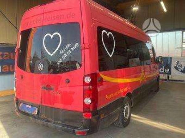 Sarkans Volkswagen Crafter 2010 Tauragė, ar dzinēja tilpumu 2.46 L un nobraukumu 611 tūkst. km par 3800 €, foto 3 vietnē AUTOMOTO.COM.LV