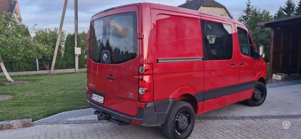 Sarkans Volkswagen Crafter 2011 Kelmė, ar dzinēja tilpumu 2.00 L un nobraukumu 153 tūkst. km par 7200 €, foto 2 vietnē AUTOMOTO.COM.LV