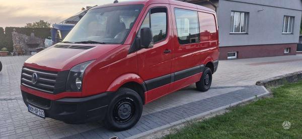 Sarkans Volkswagen Crafter 2011 Kelmė, ar dzinēja tilpumu 2.00 L un nobraukumu 153 tūkst. km par 7200 €, foto 4 vietnē AUTOMOTO.COM.LV
