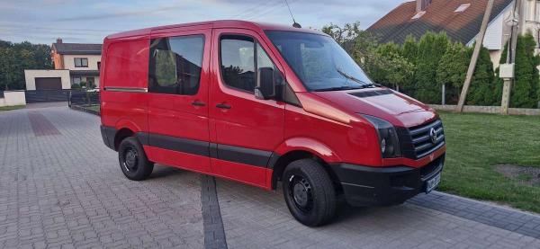 Red Volkswagen Crafter 2011 in Kelme, with an engine capacity of 2.00 L and mileage of 153 thousand km for 7200 €, photo 1 on AUTOMOTO.COM.LV