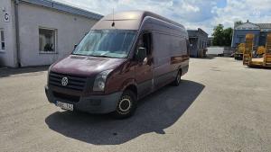 Sarkans Volkswagen Crafter 2012 Kauņa, ar dzinēja tilpumu 1.97 L un nobraukumu 405 tūkst. km par 8800 €, foto 13 vietnē AUTOMOTO.COM.LV