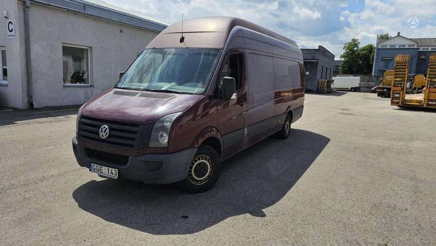 Sarkans Volkswagen Crafter 2012 Kauņa, ar dzinēja tilpumu 1.97 L un nobraukumu 405 tūkst. km par 8800 €, foto 13 vietnē AUTOMOTO.COM.LV