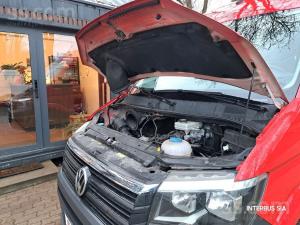 Red Volkswagen Crafter 2020 in Riga, with an engine capacity of 2.00 L and mileage of 0 thousand km for 20449 €, photo 18 on AUTOMOTO.COM.LV