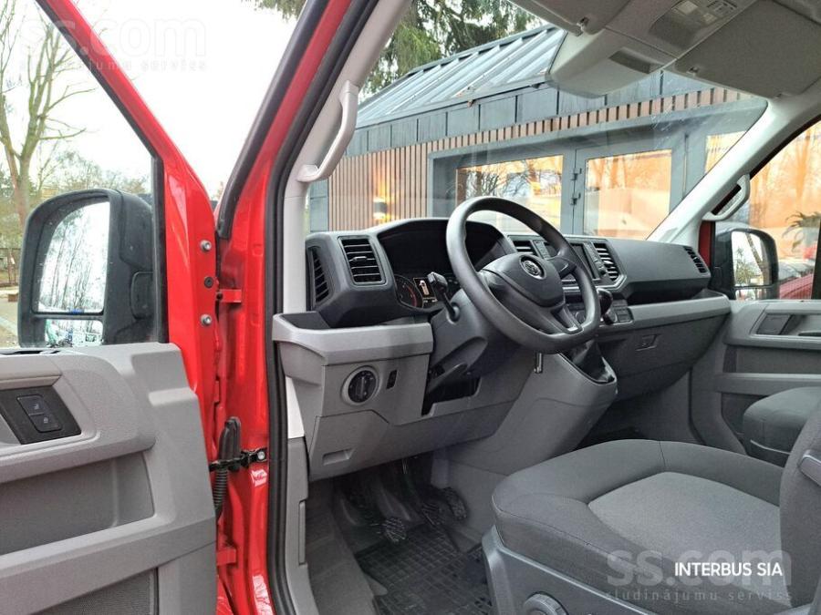 Red Volkswagen Crafter 2020 in Riga, with an engine capacity of 2.00 L and mileage of 0 thousand km for 20449 €, photo 21 on AUTOMOTO.COM.LV