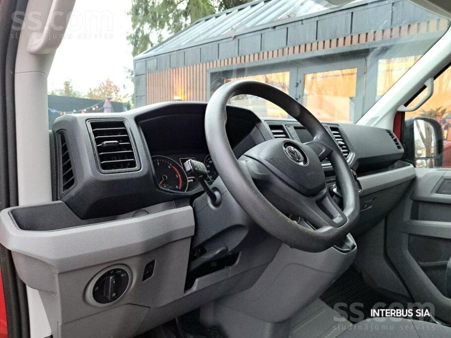 Red Volkswagen Crafter 2020 in Riga, with an engine capacity of 2.00 L and mileage of 0 thousand km for 20449 €, photo 22 on AUTOMOTO.COM.LV