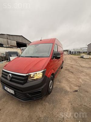 Sarkans Volkswagen Crafter 2023 Rīga, ar dzinēja tilpumu 2.00 L un nobraukumu 24 tūkst. km par 33800 €, foto 1 vietnē AUTOMOTO.COM.LV