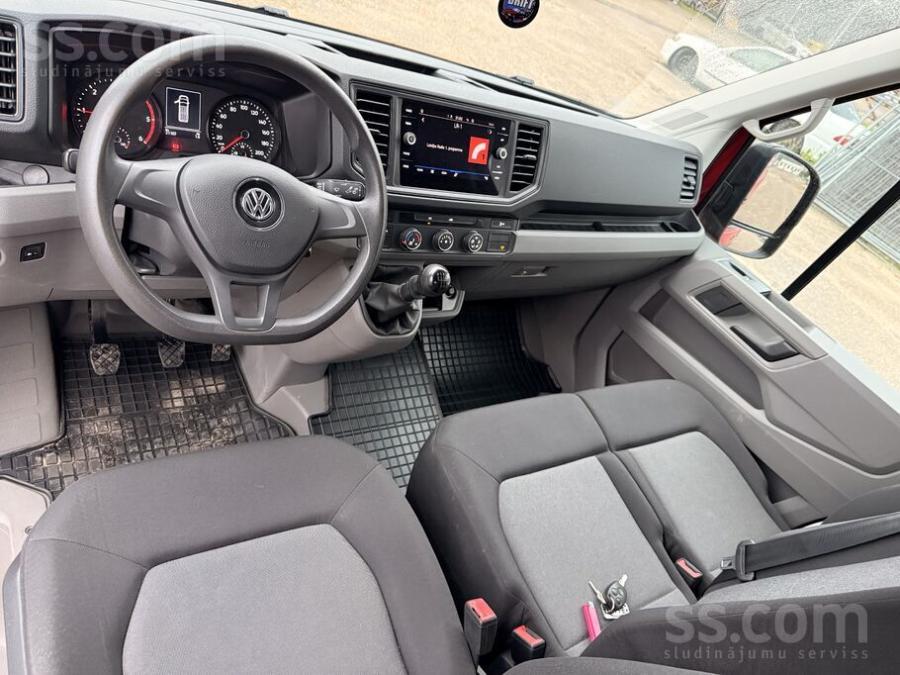 Sarkans Volkswagen Crafter 2023 Rīga, ar dzinēja tilpumu 2.00 L un nobraukumu 24 tūkst. km par 33800 €, foto 7 vietnē AUTOMOTO.COM.LV