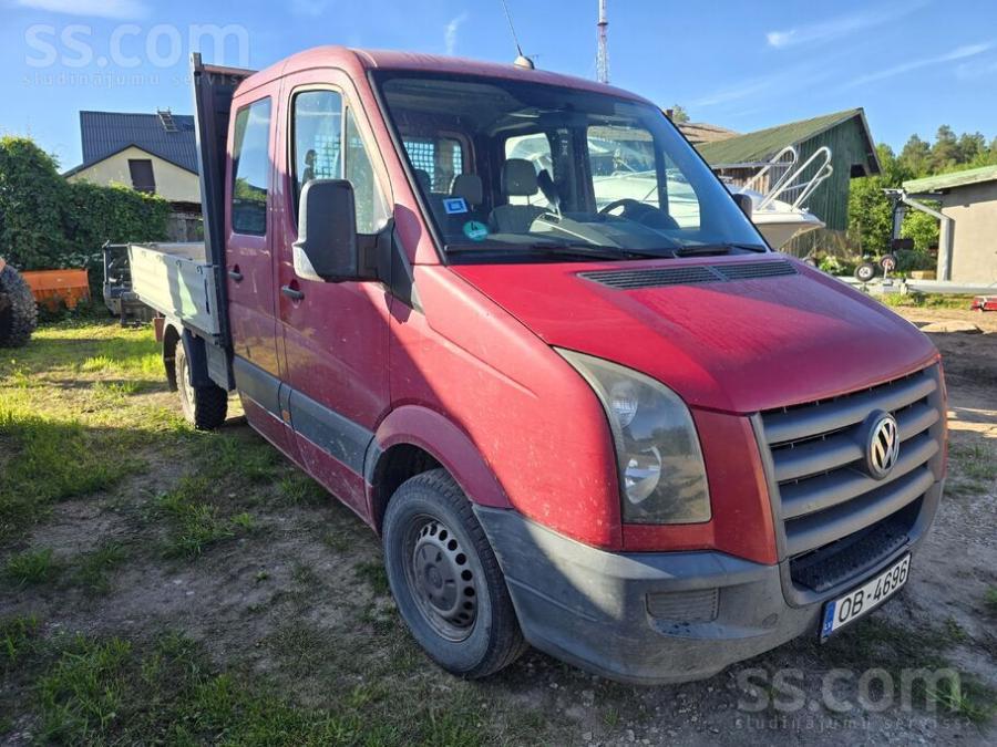 Sarkans Volkswagen Crafter 2008 Valmiera, ar dzinēja tilpumu 2.50 L un nobraukumu 0 tūkst. km par 6995 €, foto 5 vietnē AUTOMOTO.COM.LV