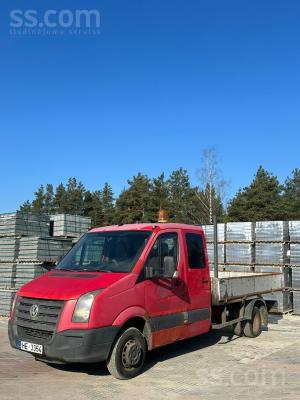 Sarkans Volkswagen Crafter 2008 Rīga, ar dzinēja tilpumu 2.50 L un nobraukumu 328 tūkst. km par 2800 €, foto 1 vietnē AUTOMOTO.COM.LV