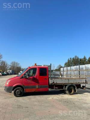 Sarkans Volkswagen Crafter 2008 Rīga, ar dzinēja tilpumu 2.50 L un nobraukumu 328 tūkst. km par 2800 €, foto 3 vietnē AUTOMOTO.COM.LV