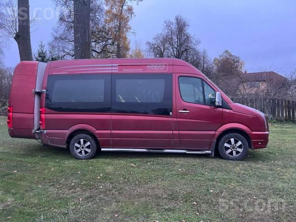 Red Volkswagen Crafter 2008 in Riga, with an engine capacity of 2.50 L and mileage of 233 thousand km for 10900 €, photo 8 on AUTOMOTO.COM.LV