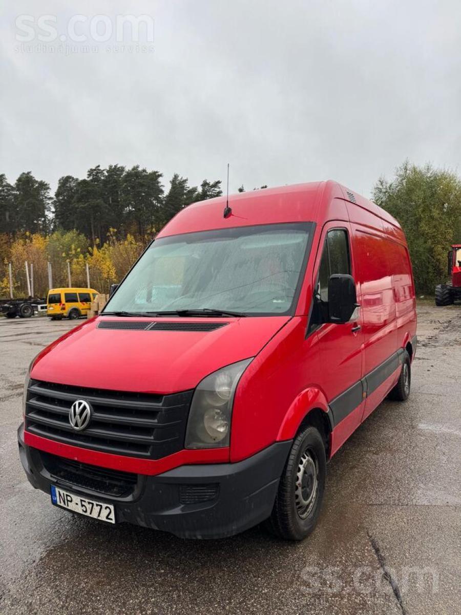 Sarkans Volkswagen Crafter 2011 Jelgava, ar dzinēja tilpumu 2.00 L un nobraukumu 539 tūkst. km par 5929 €, foto 3 vietnē AUTOMOTO.COM.LV