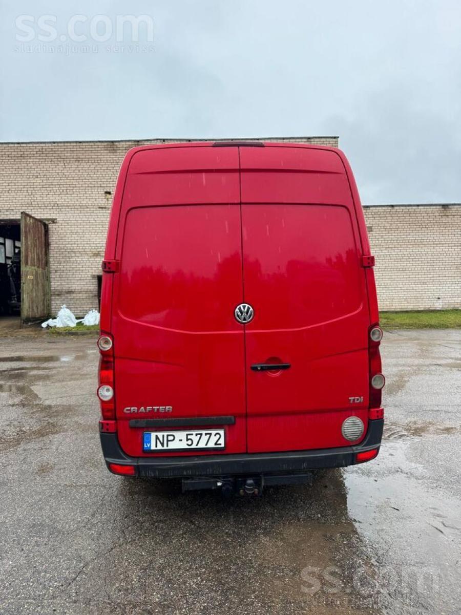 Sarkans Volkswagen Crafter 2011 Jelgava, ar dzinēja tilpumu 2.00 L un nobraukumu 539 tūkst. km par 5929 €, foto 5 vietnē AUTOMOTO.COM.LV