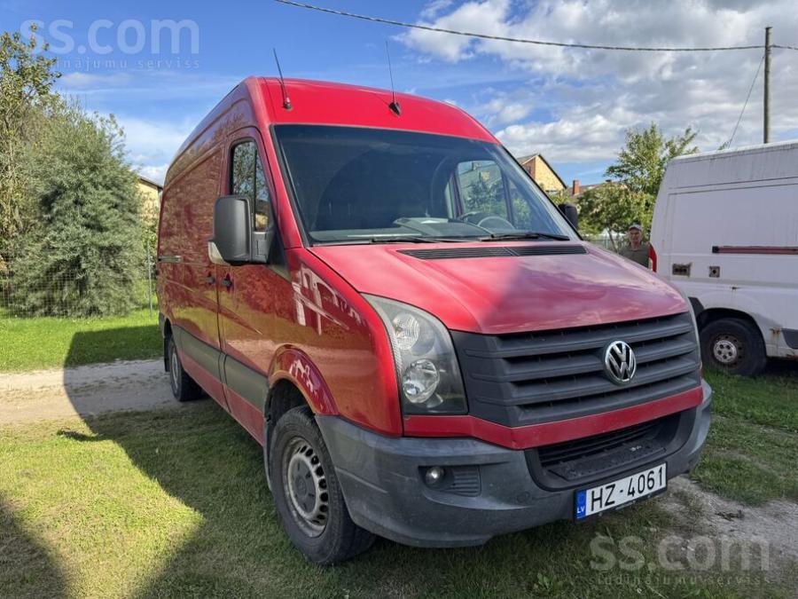 Sarkans Volkswagen Crafter 2012 Jelgava, ar dzinēja tilpumu 2.00 L un nobraukumu 462 tūkst. km par 4000 €, foto 1 vietnē AUTOMOTO.COM.LV