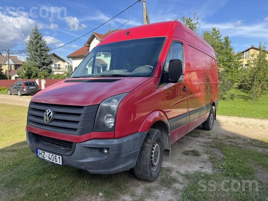 Sarkans Volkswagen Crafter 2012 Jelgava, ar dzinēja tilpumu 2.00 L un nobraukumu 462 tūkst. km par 4000 €, foto 3 vietnē AUTOMOTO.COM.LV