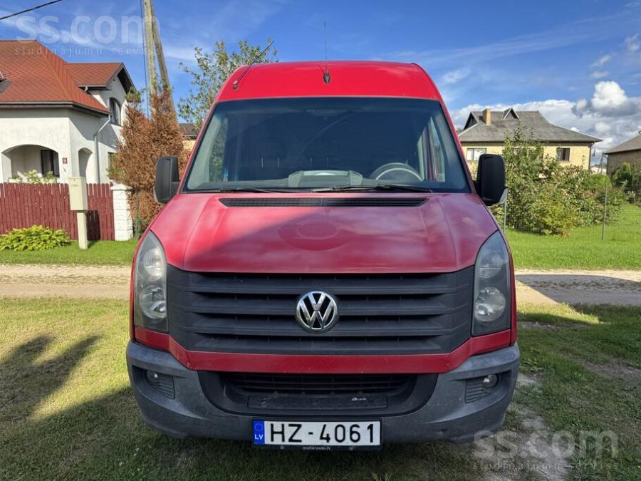 Sarkans Volkswagen Crafter 2012 Jelgava, ar dzinēja tilpumu 2.00 L un nobraukumu 462 tūkst. km par 4000 €, foto 4 vietnē AUTOMOTO.COM.LV