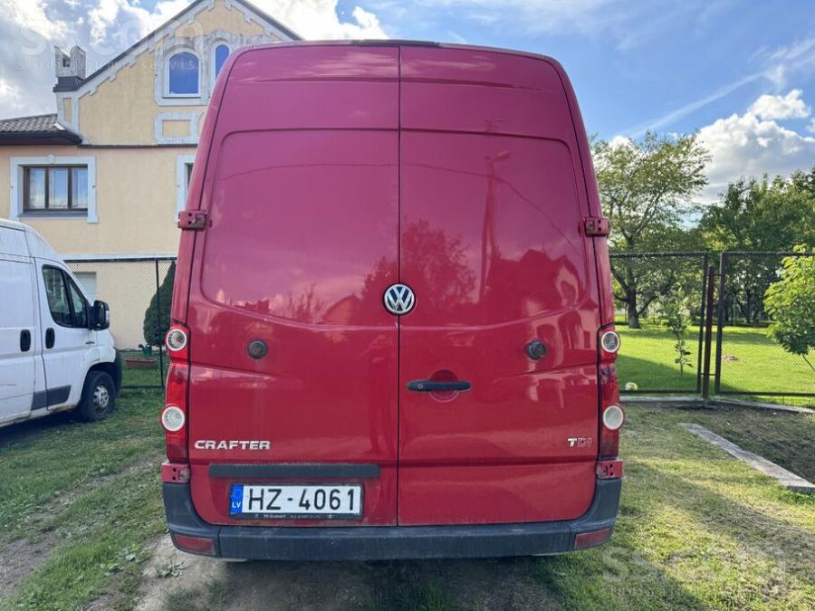 Sarkans Volkswagen Crafter 2012 Jelgava, ar dzinēja tilpumu 2.00 L un nobraukumu 462 tūkst. km par 4000 €, foto 7 vietnē AUTOMOTO.COM.LV