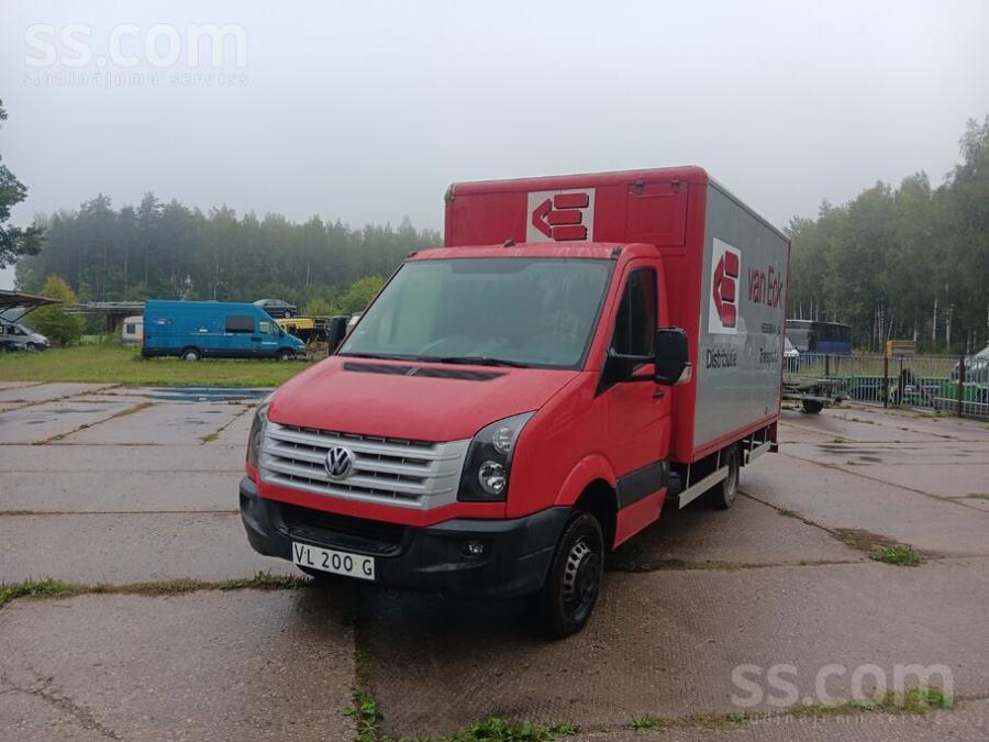 Red Volkswagen Crafter 2014 in Ogre, with an engine capacity of 2.00 L and mileage of 0 thousand km for 7000 €, photo 1 on AUTOMOTO.COM.LV