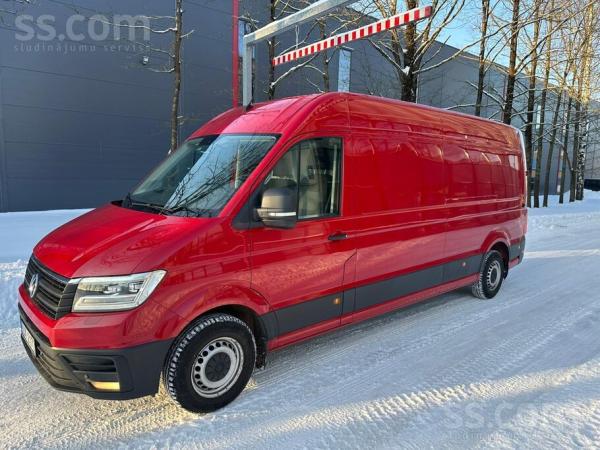 Sarkans Volkswagen Crafter 2018 Rīga, ar dzinēja tilpumu 2.00 L un nobraukumu 235 tūkst. km par 17990 €, foto 1 vietnē AUTOMOTO.COM.LV