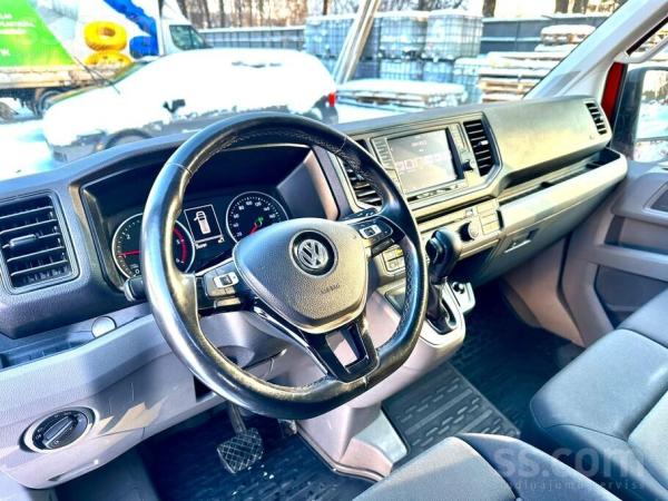 Sarkans Volkswagen Crafter 2018 Rīga, ar dzinēja tilpumu 2.00 L un nobraukumu 235 tūkst. km par 17990 €, foto 8 vietnē AUTOMOTO.COM.LV