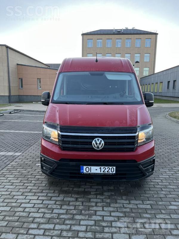 Sarkans Volkswagen Crafter 2019 Rēzekne, ar dzinēja tilpumu 1.90 L un nobraukumu 174 tūkst. km par 15730 €, foto 2 vietnē AUTOMOTO.COM.LV