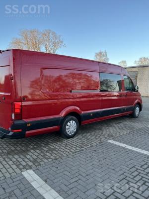 Sarkans Volkswagen Crafter 2019 Rēzekne, ar dzinēja tilpumu 1.90 L un nobraukumu 174 tūkst. km par 15730 €, foto 5 vietnē AUTOMOTO.COM.LV