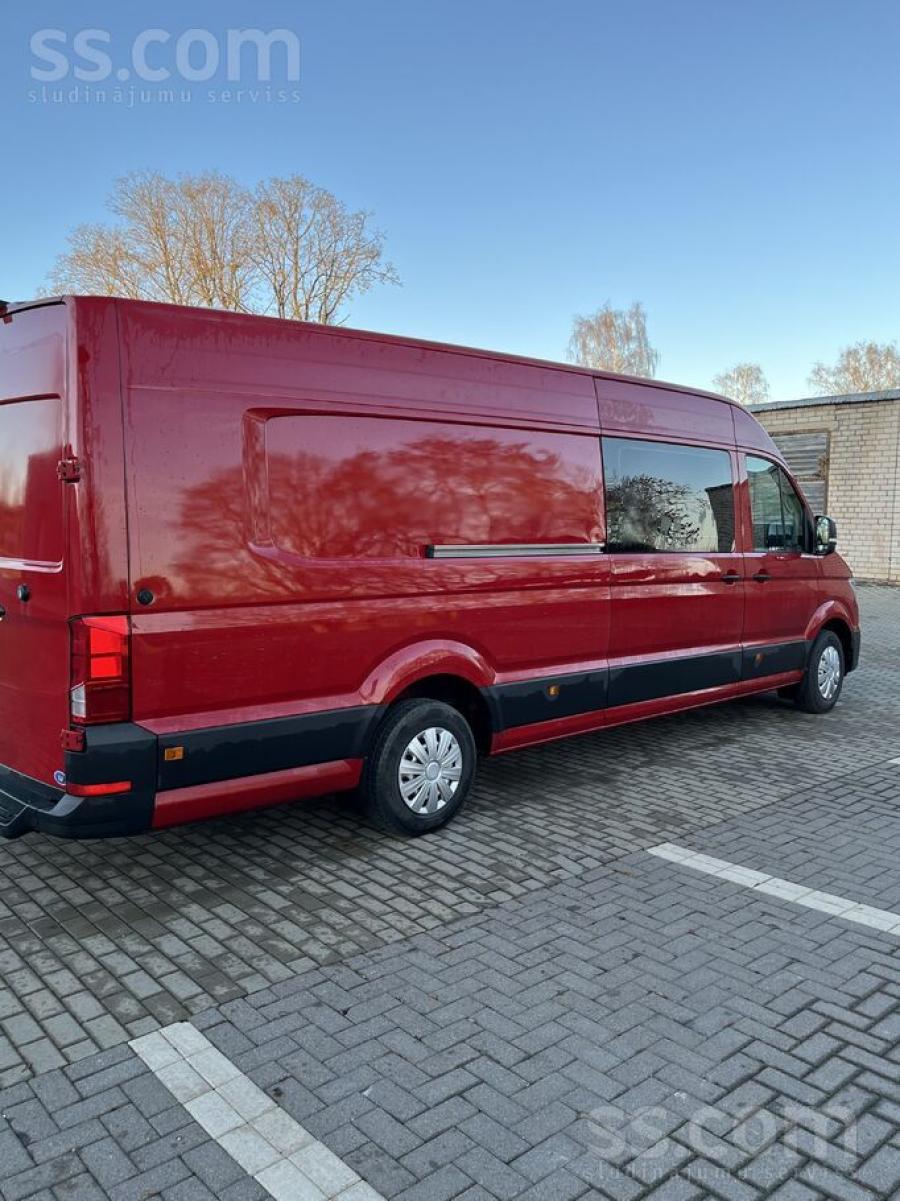 Sarkans Volkswagen Crafter 2019 Rēzekne, ar dzinēja tilpumu 1.90 L un nobraukumu 174 tūkst. km par 15730 €, foto 5 vietnē AUTOMOTO.COM.LV