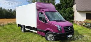 Violets Volkswagen Crafter 2008 Rīga, ar dzinēja tilpumu 2.50 L un nobraukumu 378 tūkst. km par 5900 €, foto  vietnē AUTOMOTO.COM.LV